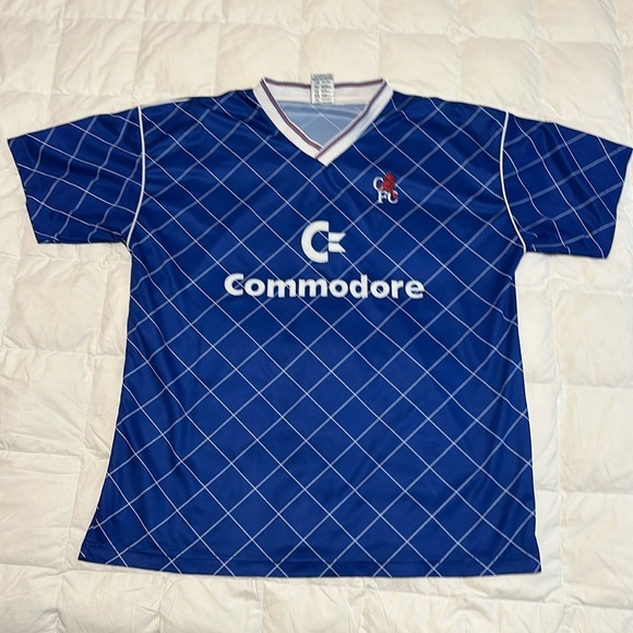 Score Draw Official Retro | Shirts | 988 Chelsea Fc Home Kit Commodore ...